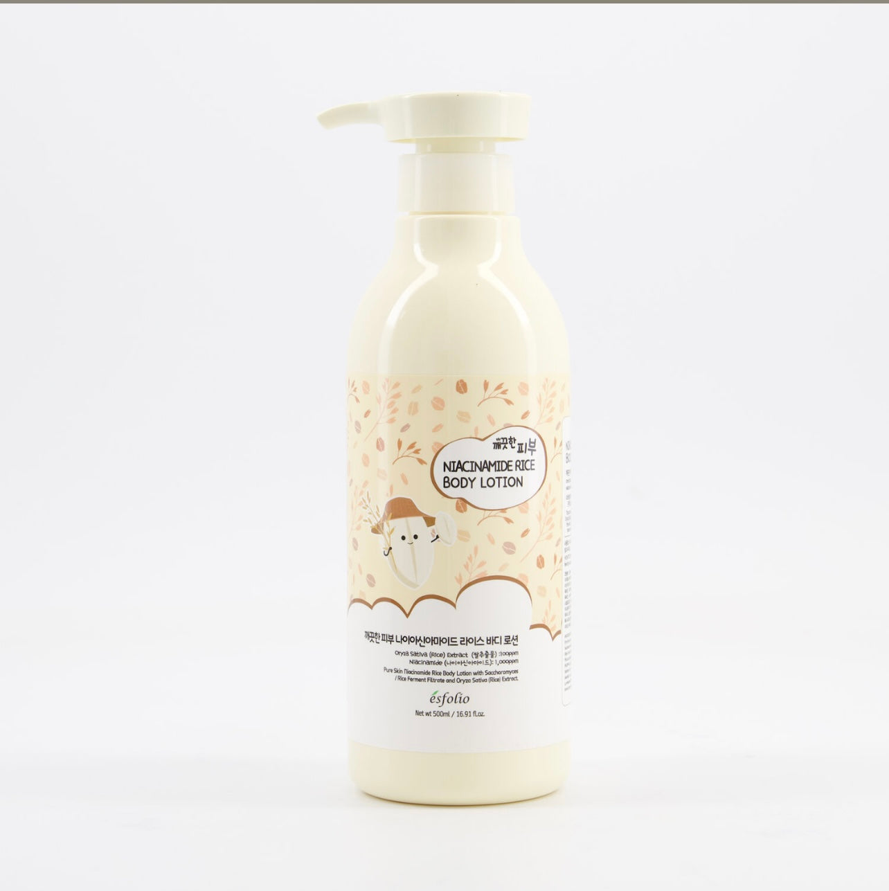 Rice Niacinamide Body Lotion 500ml – Ageless glow uk
